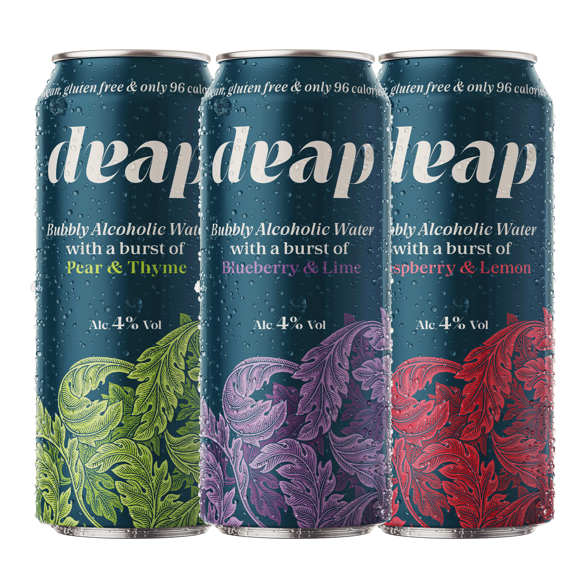 Deap Water - Flavoured Alcoholic & Non Alcoholic Sparkling Waters